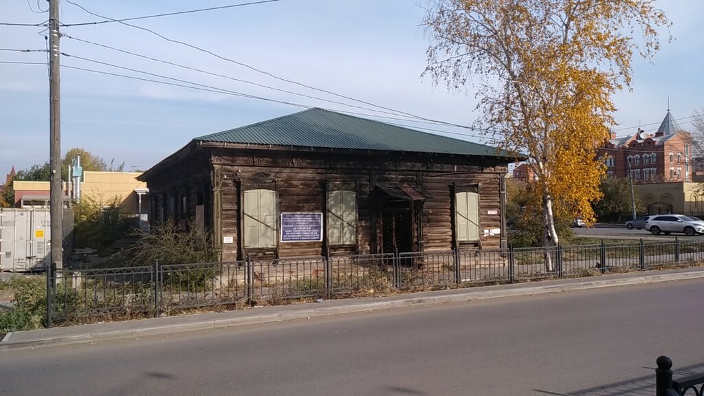 Turistik yerler Жилой дом А.И. Хлебникова 1903-1911 годы постройки, Omsk, foto