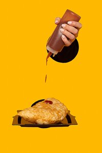 Fast food Cheburek. me, Kansk, foto