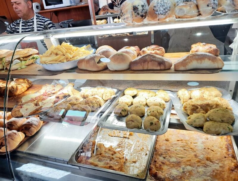 Ekmek fırını Panificio Le Fornarine, Sicilya, foto