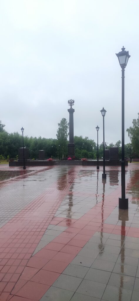 Kültür ve eğlence parkları сквер Воинской славы, Staraya Russa, foto