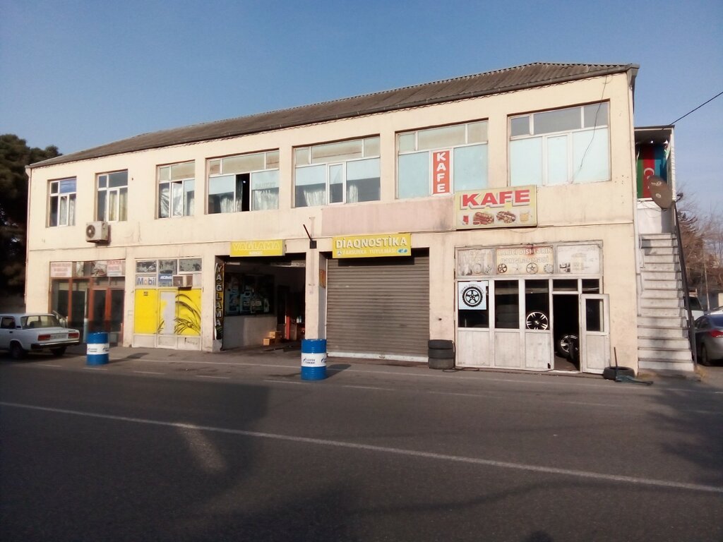 Oto lastik tamiri Şinlər, Bakü, foto