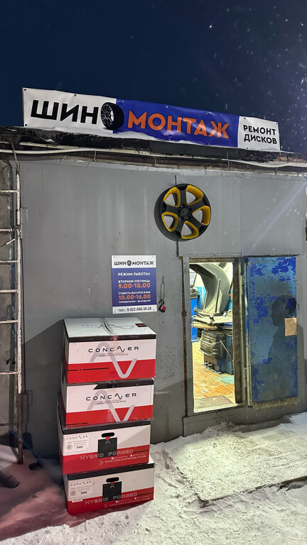 Oto lastik tamiri Шиномонтаж, Tarko‑Sale, foto