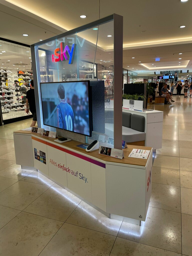 Televizyon kanalları Sky Shop, Dresden, foto