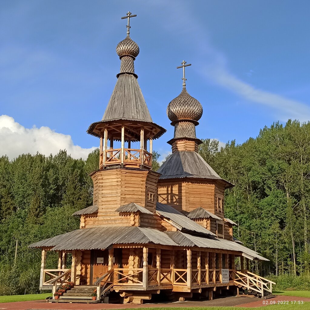Ortodoks kiliseleri Церковь святителя Николая Чудотворца, Saint‑Petersburg ve Leningradskaya oblastı, foto