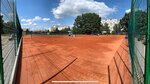 Tennis court (Brest, vulica Gawrylava), tenis kortu  Brest'ten