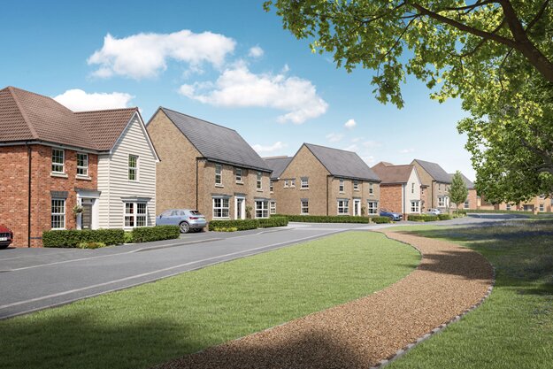 Arazi dizisi David Wilson Homes - Old Mill Farm, İngiltere, foto