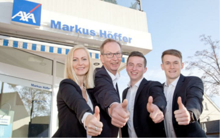 Sigorta şirketleri Höffer & Blanke OhG Axa Versicherungen, Steinfurt, foto
