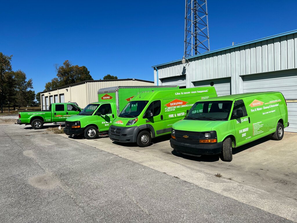 Halı yıkamacılar Servpro of Limestone and Lawrence Counties, Decatur, Alabama Eyaleti, foto