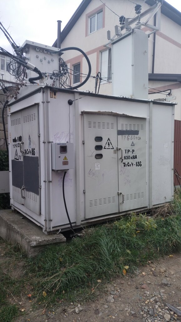 Mühendislik altyapısı Трансформаторная подстанция, Krasnodarski krayı, foto