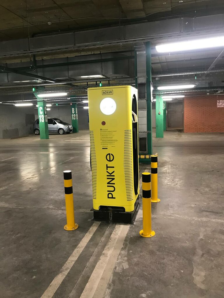 Elektrikli oto şarj istasyonları Punkt E, Moskova, foto