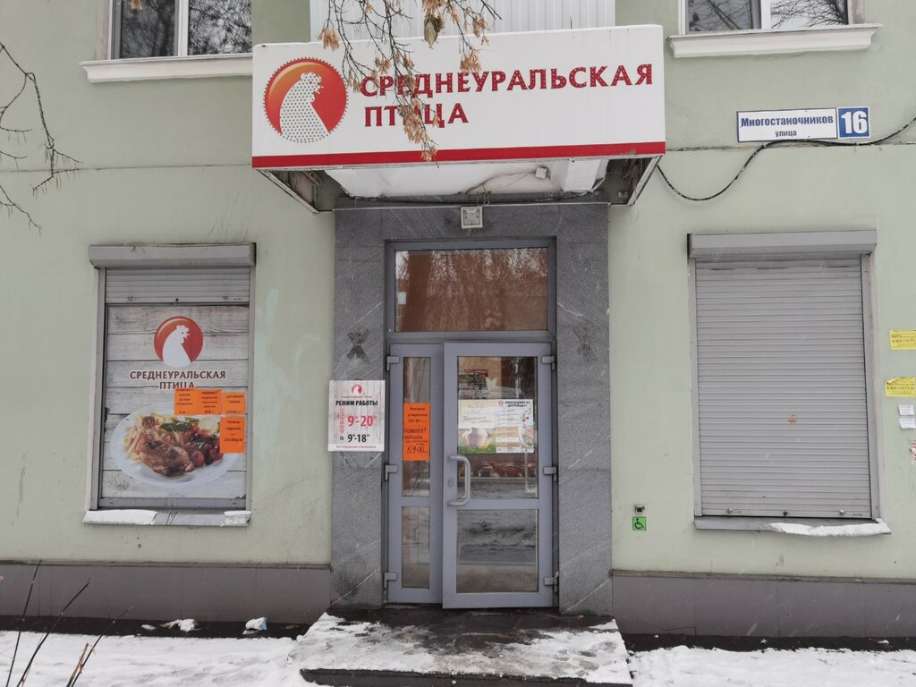 Kanatlı hayvan ürünleri ve yumurta Среднеуральская птица, Yekaterinburg, foto