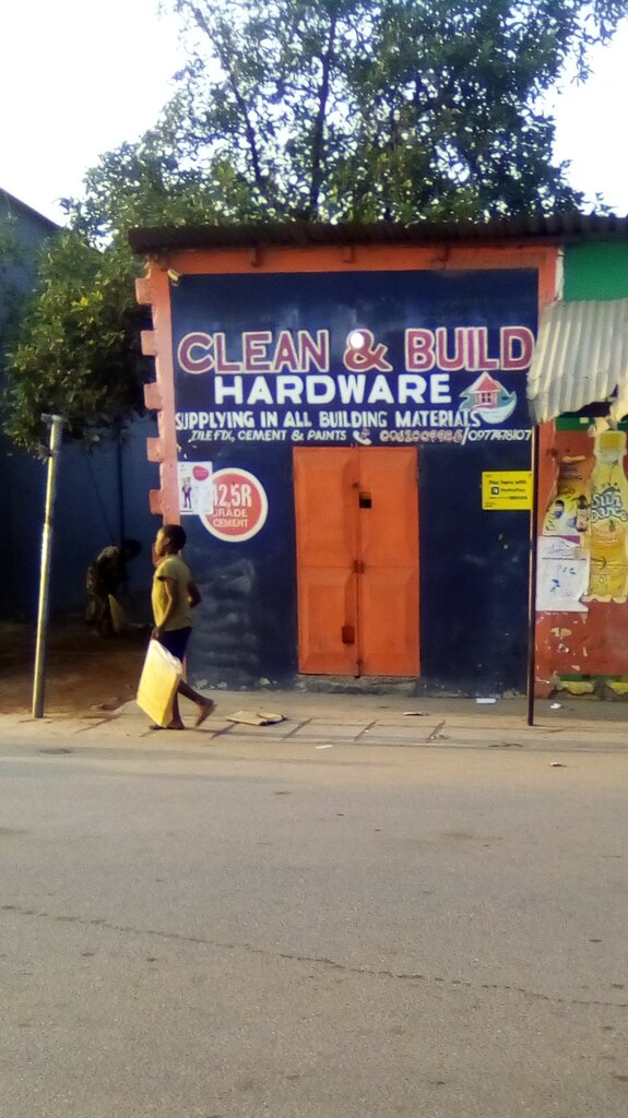 Yapı mağazası Clean & Build Ltd, Lusaka, foto