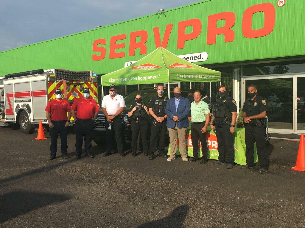 Halı yıkamacılar Servpro of South Livingston Parish, Louisiana Eyaleti, foto