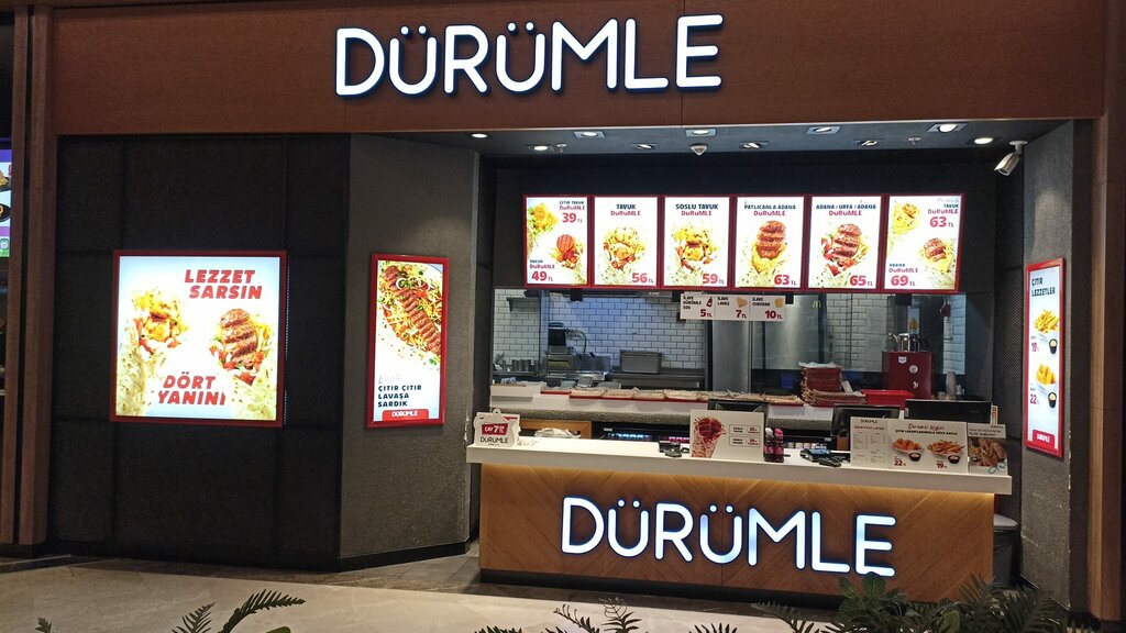 Fast food Dürümle, İstanbul, foto