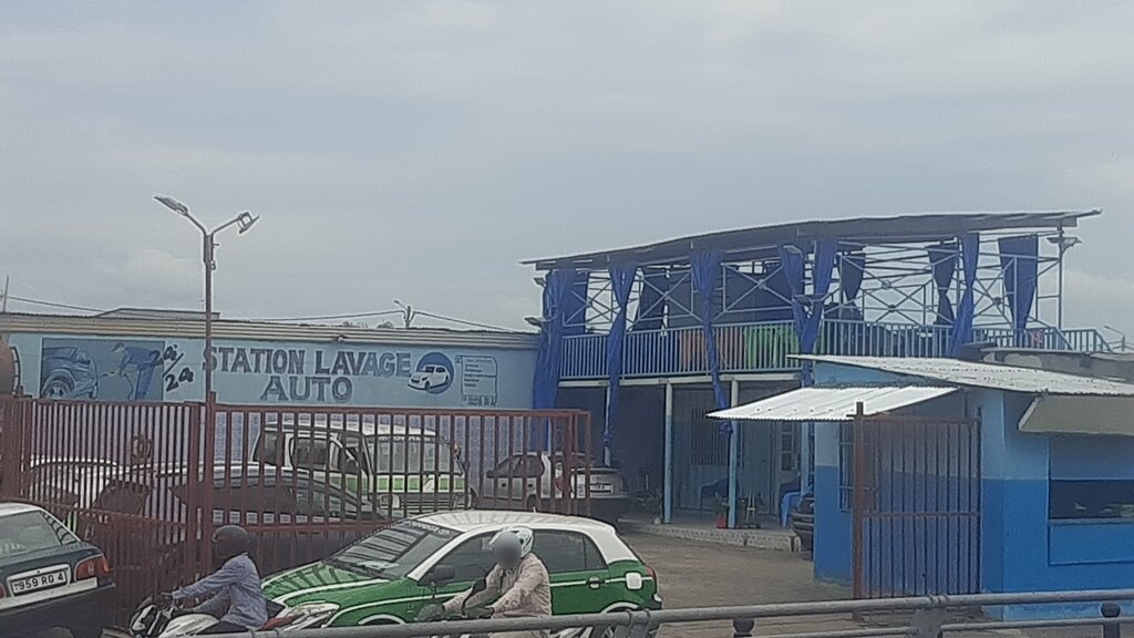 Oto yıkama Station Lavage Auto, Brazzaville, foto