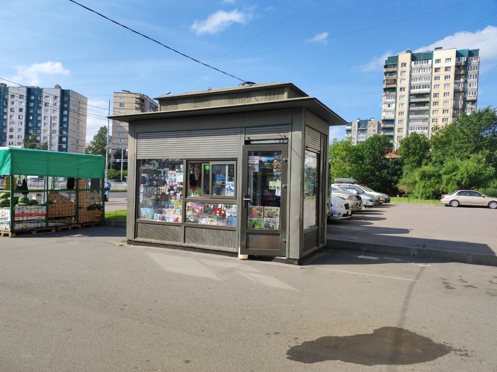 Gazete bayi Киоск по продаже прессы, Saint‑Petersburg, foto