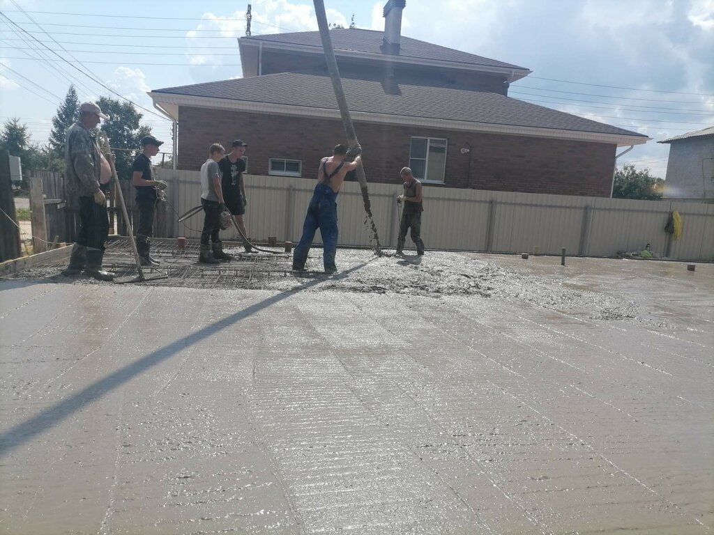 Endüstriyel altyapı Semenovsky beton, Semenov, foto