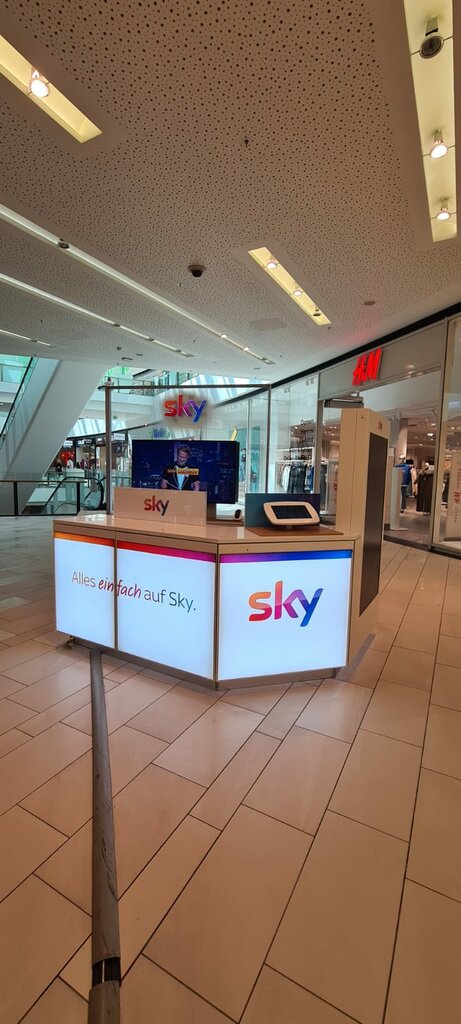 Televizyon kanalları Sky Shop, Solingen, foto