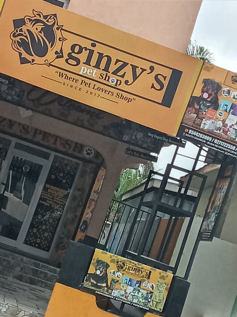 Petshop Ginzy pet shop, Akra, foto