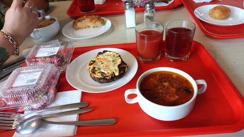 Kantin, yemekhane Kochety, Krasnodarski krayı, foto