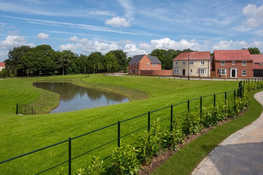 Arazi dizisi David Wilson Homes - Grey Towers Village, İngiltere, foto