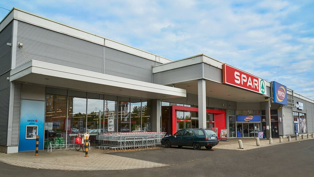 Süpermarket Spar szupermarket, Dünya, foto