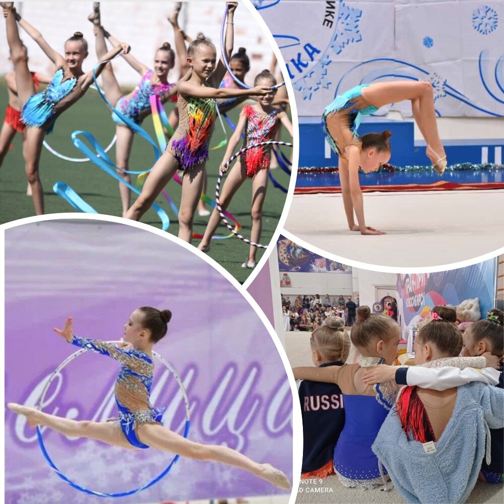Spor kulüpleri Rhythmic gymnastics Kristall, Berdsk, foto
