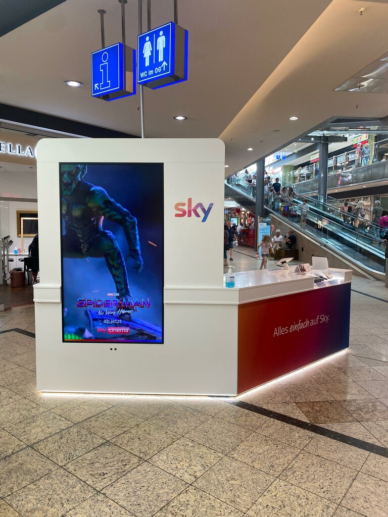 Televizyon kanalları Sky Shop, Augsburg, foto