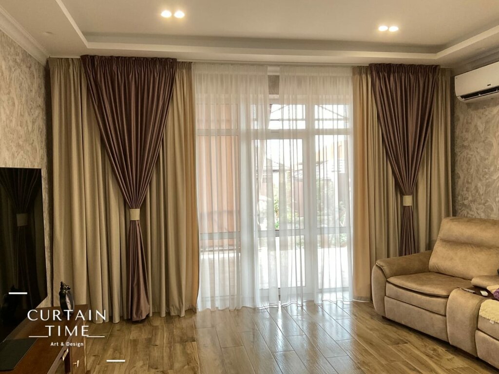 Perde ve korniş üreticileri Curtain time, Rostov‑na‑Donu, foto