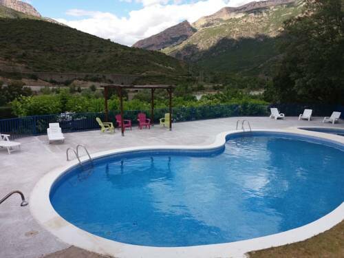 Otel Camping Montsec, Katalonya, foto