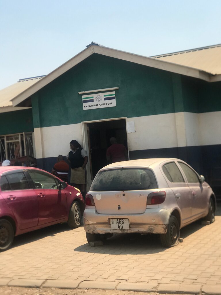 Polis merkezleri Kalingalinga Police Post, Lusaka, foto