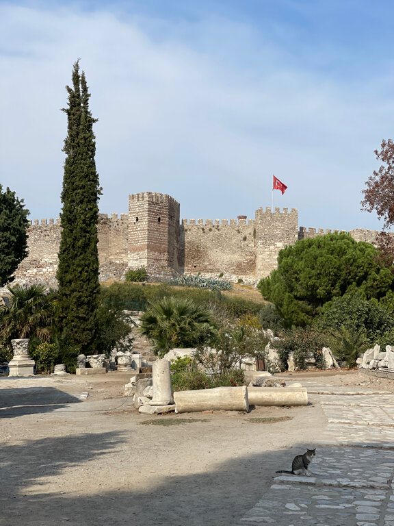 Turistik yerler Ayasuluk Kalesi, Selçuk, foto