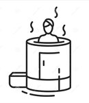 У дачи ДВ (ulitsa Shkotova No:19), hamam ve sauna inşaatı  Habarovsk'tan