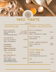 Yaso Mantı (Borazanlar Mah., Mehmet Akif Ersoy Blv., No:23/K, Merkez, Bolu), restoran  Bolu'dan