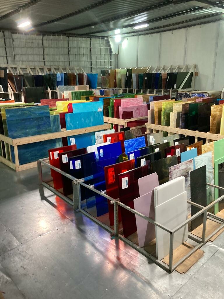 Cam ve cam ürün üreticisi Цветное Стекло, Moskova, foto