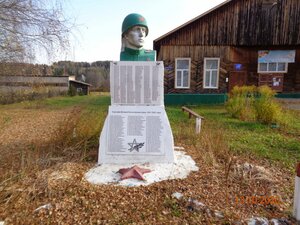 Погибшим воинам в годы Великой Отечественной войны 1941-1945 гг. (Perm Territory, Karagayskiy munitsipalny okrug, derevnya Yarino), anıt, heykel  Permski krayından