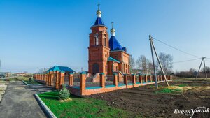 Церковь Василия Великого (Saratov Region, Kalininskiy District, Sergiyevskoye munitsipalnoye obrazovaniye, selo Sergiyevka), ortodoks kiliseleri  Saratovskaya oblastından