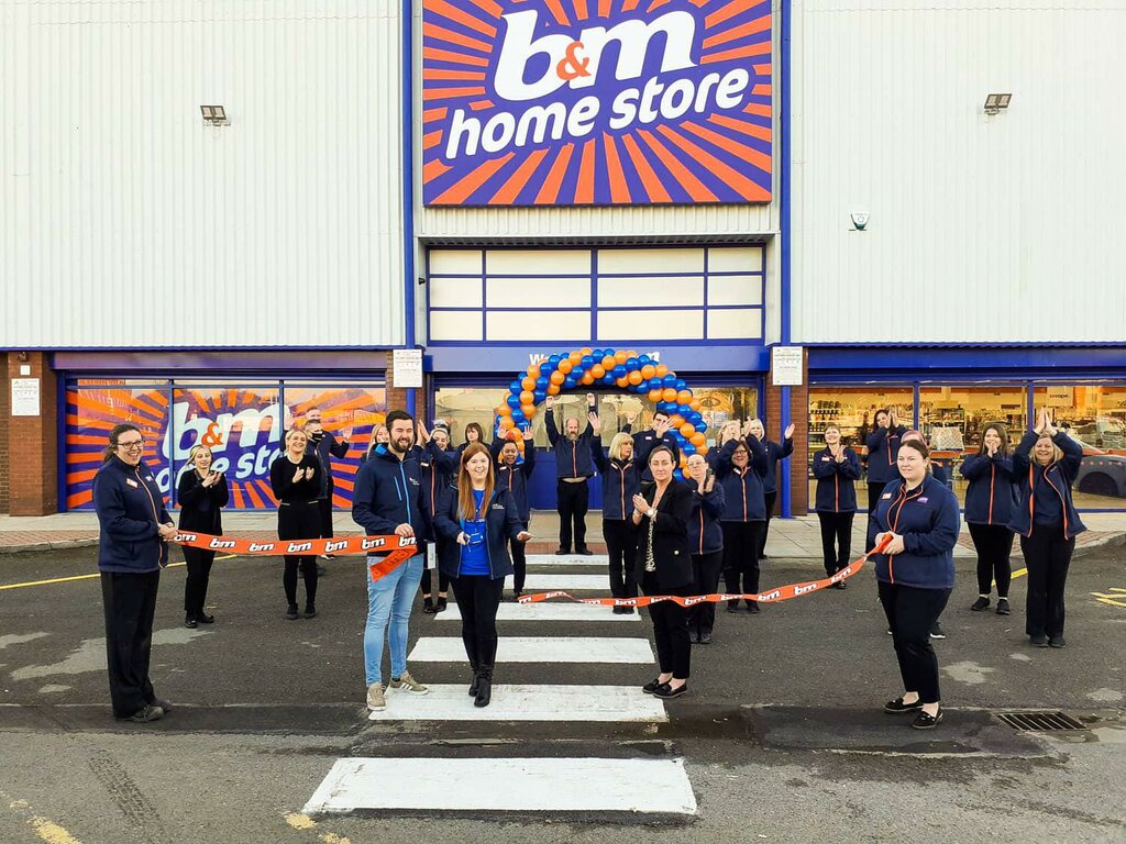 Şans oyunları B&m Home Store, İngiltere, foto