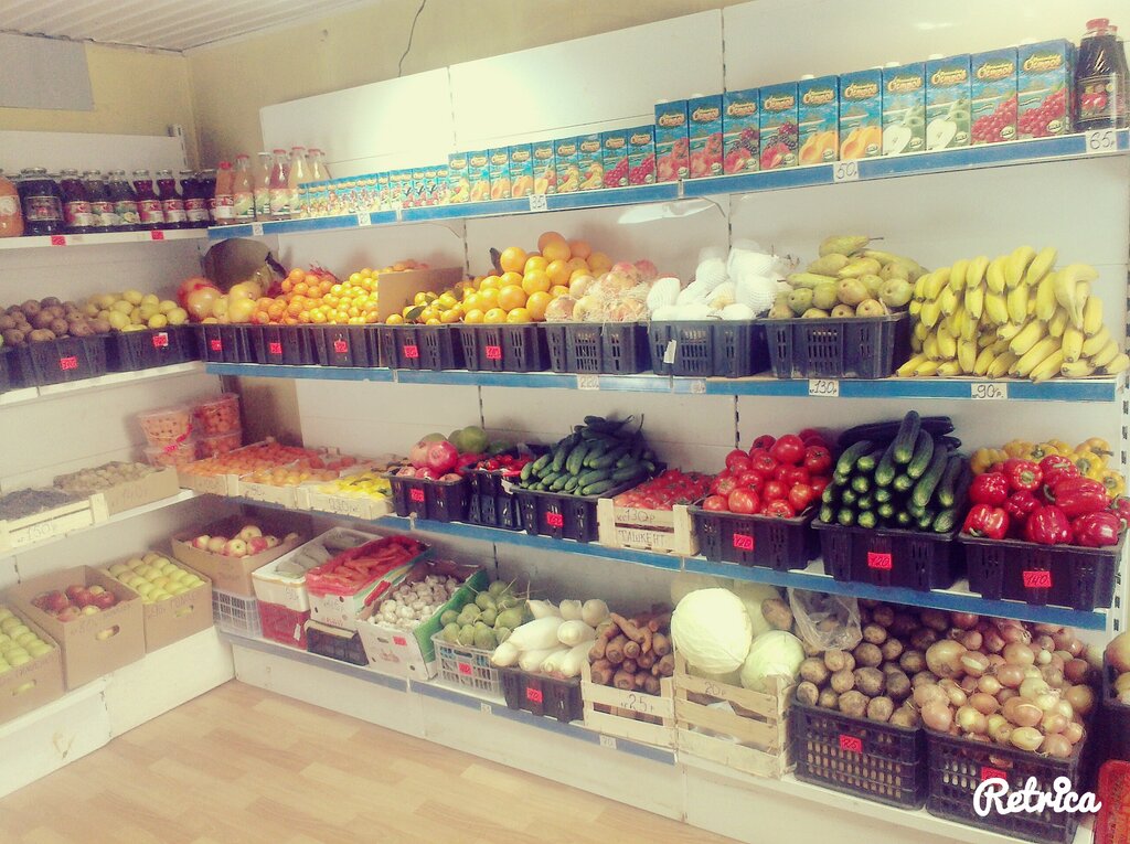Manavlar Овощи и фрукты, Kodinsk, foto
