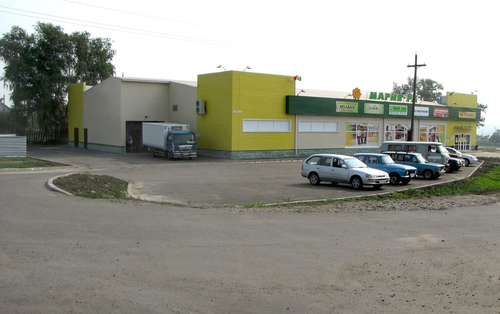 Süpermarket Mariya-Ra, Altayski krayı, foto