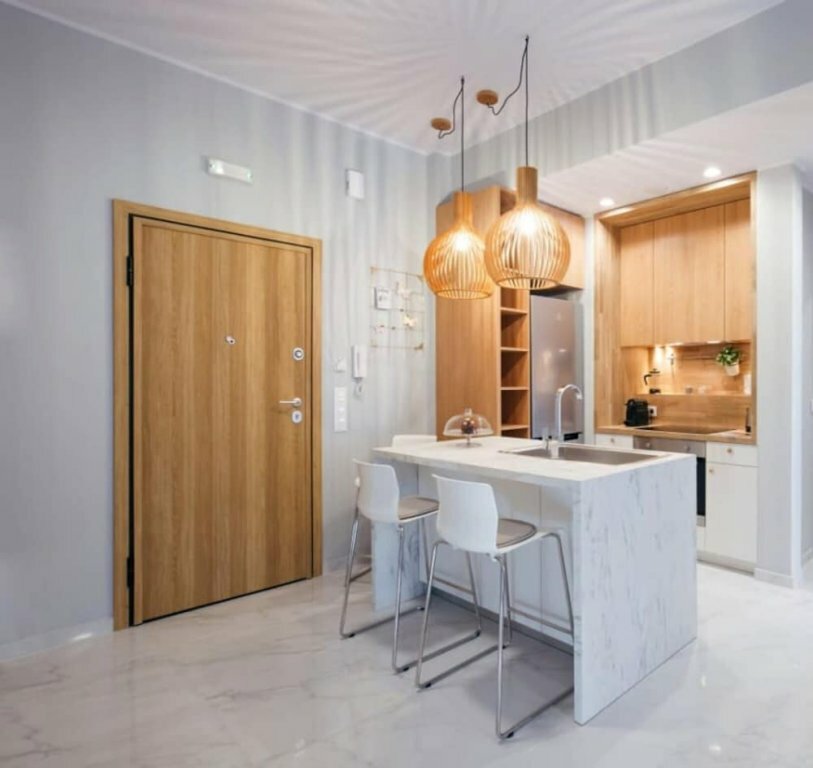 Otel 60m² Homm Brand New Flat On Veikou Street, Atina, foto