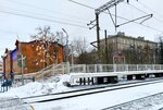 Pontonnaya Station (St. Petersburg, Kolpinskiy District, posyolok Pontonny), tren istasyonu  Saint‑Petersburg'dan