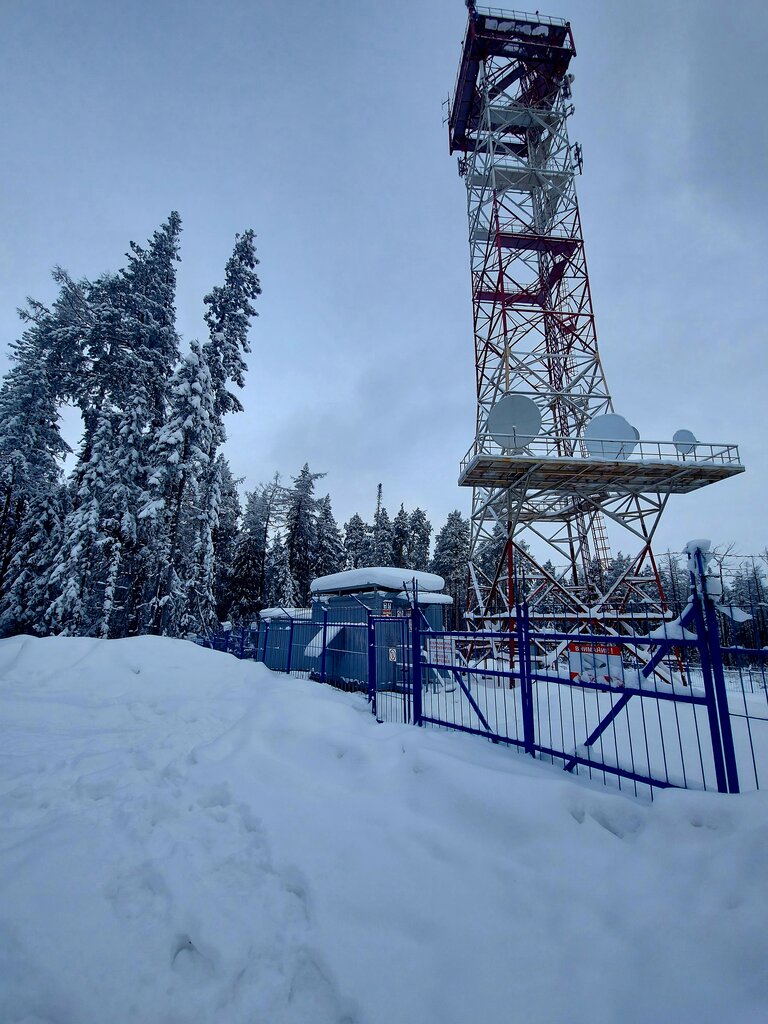Dağ zirvesi Гора Трубная, Novouralsk, foto