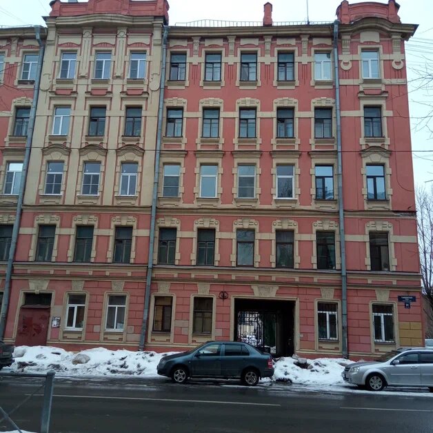 Turistik yerler Дом общества вспоможения бедным прихода Крестовоздвиженской церкви, Saint‑Petersburg, foto