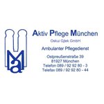 Aktiv Pflege München Oskui Gjlek GmbH (Ostpreußenstraße No:39), evde tıbbi yardım  Münih'ten