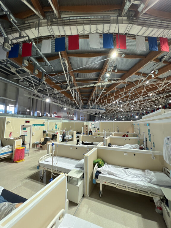 Hastaneler Temporary Hospital for Patients with Covid-19, Moskova, foto