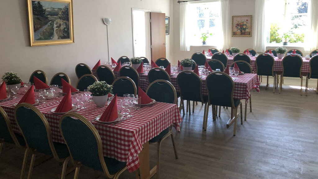 Pansiyonlar, hosteller Flauenskjold Kulturhus, Kuzey Danimarka, foto