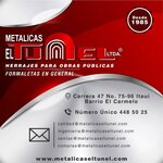 Metálicas el Tunel (Carrera 47 No:75-78, Itagüí), metal konstrüksiyon firmaları