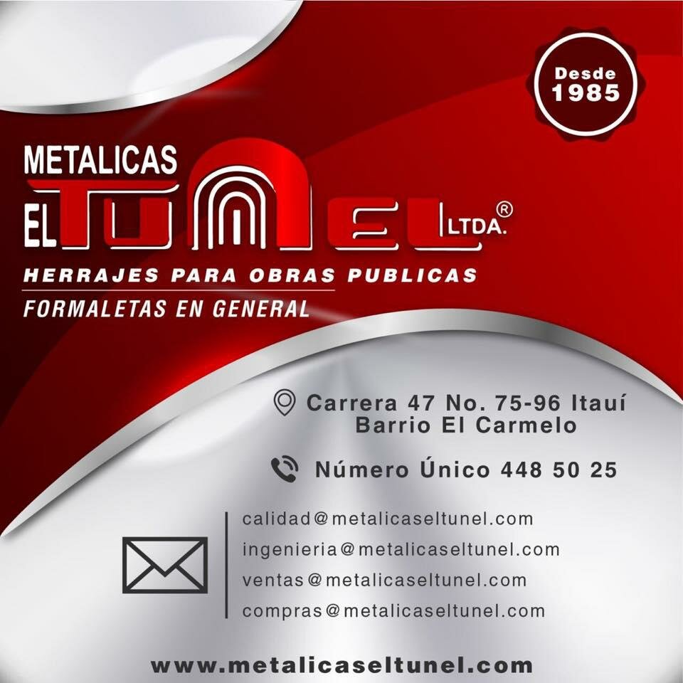 Metal konstrüksiyon firmaları Metálicas el Tunel, , foto