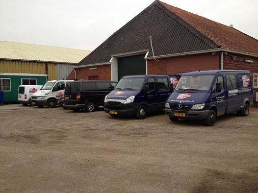 i̇nşaat firmaları De Borgweer straatwerk grondverzet, Groningen eyaleti, foto